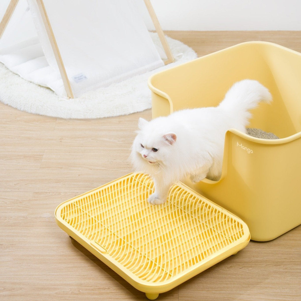 Cat Litter Mat Trapping Mat, Non-Slip Litter Mat for Cat, Litter Step ...